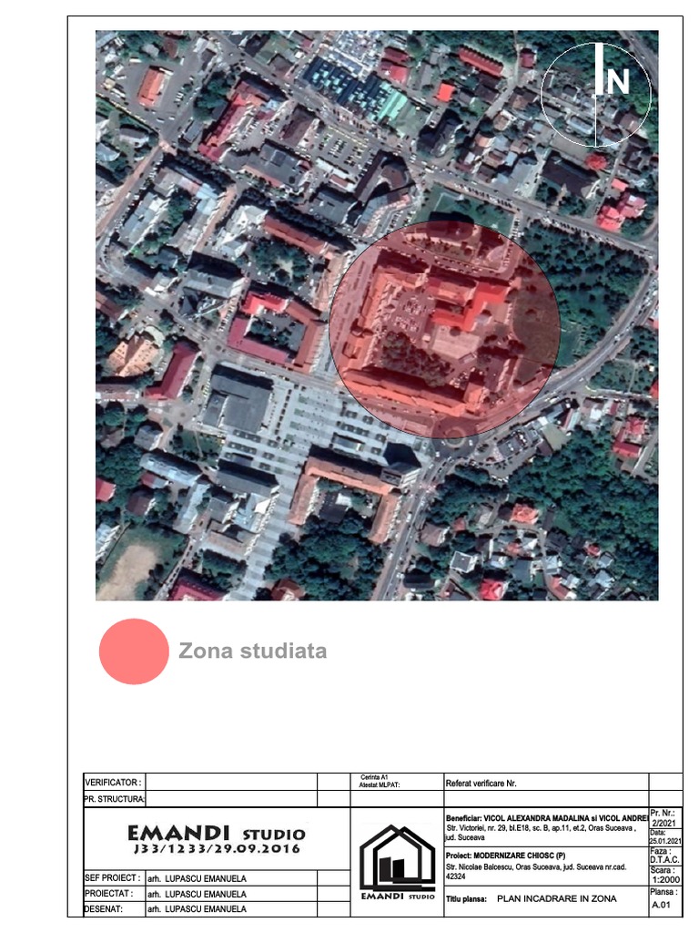 Plan Incadrare in Zona | PDF
