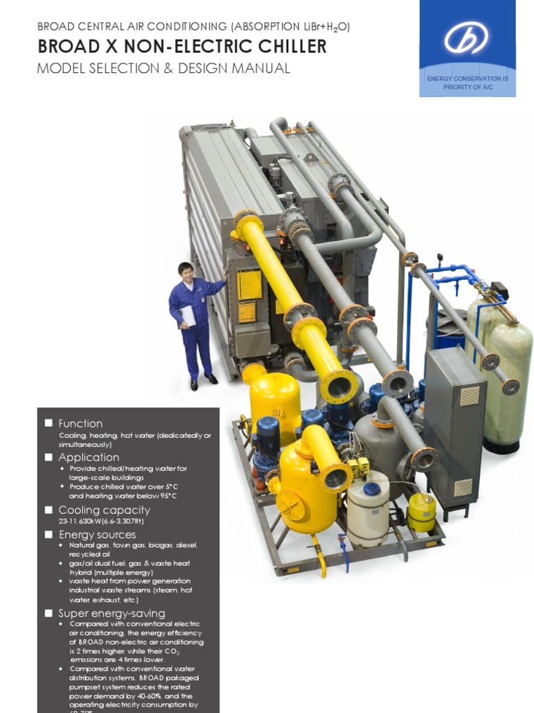 Broad Chillers | PDF | Air Conditioning | Hvac