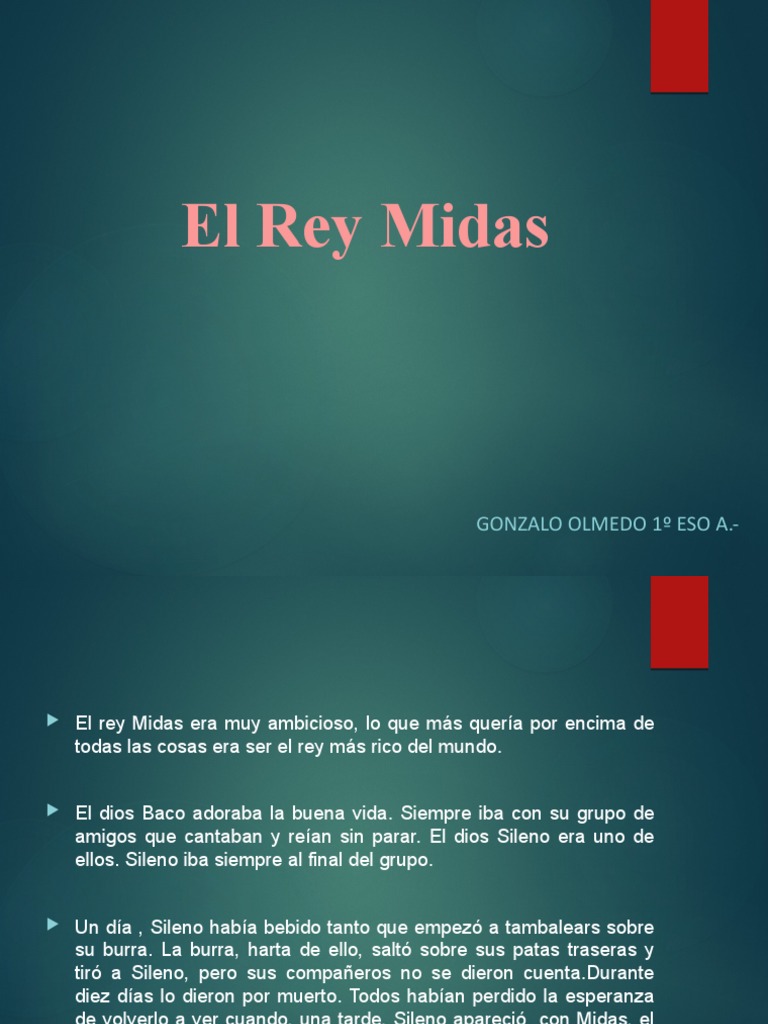 Rey Midas | PDF | Dioniso