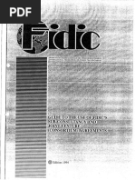 Fidic Gold | PDF | Common Law | Justice