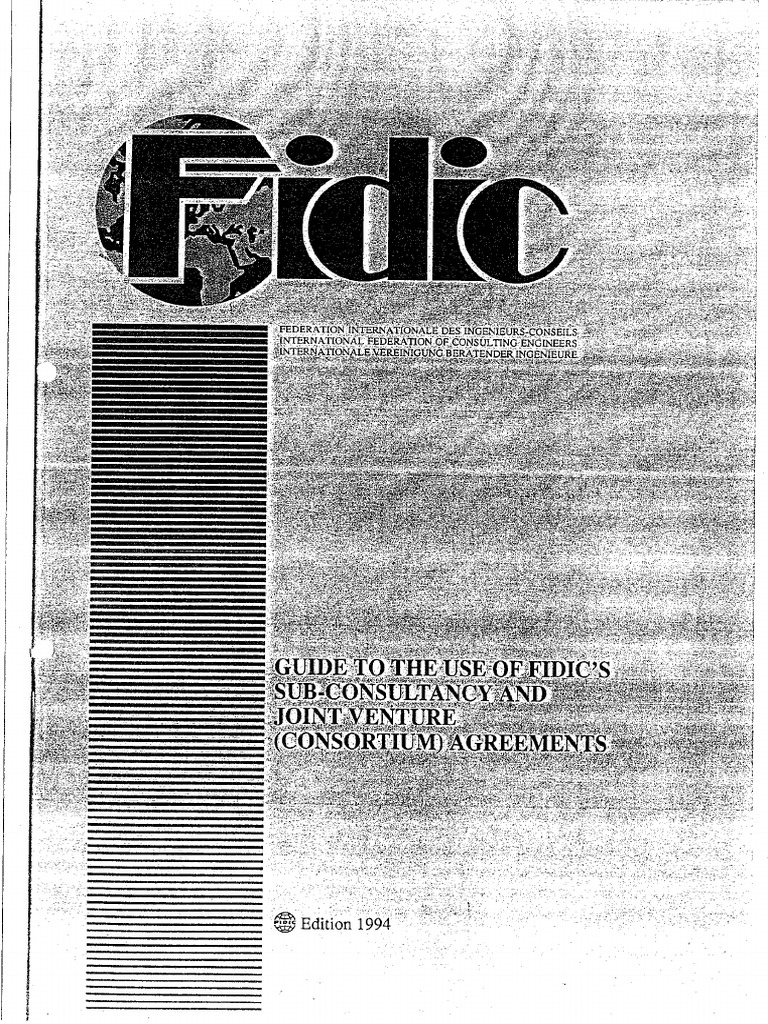 Fidic Blue Book | PDF