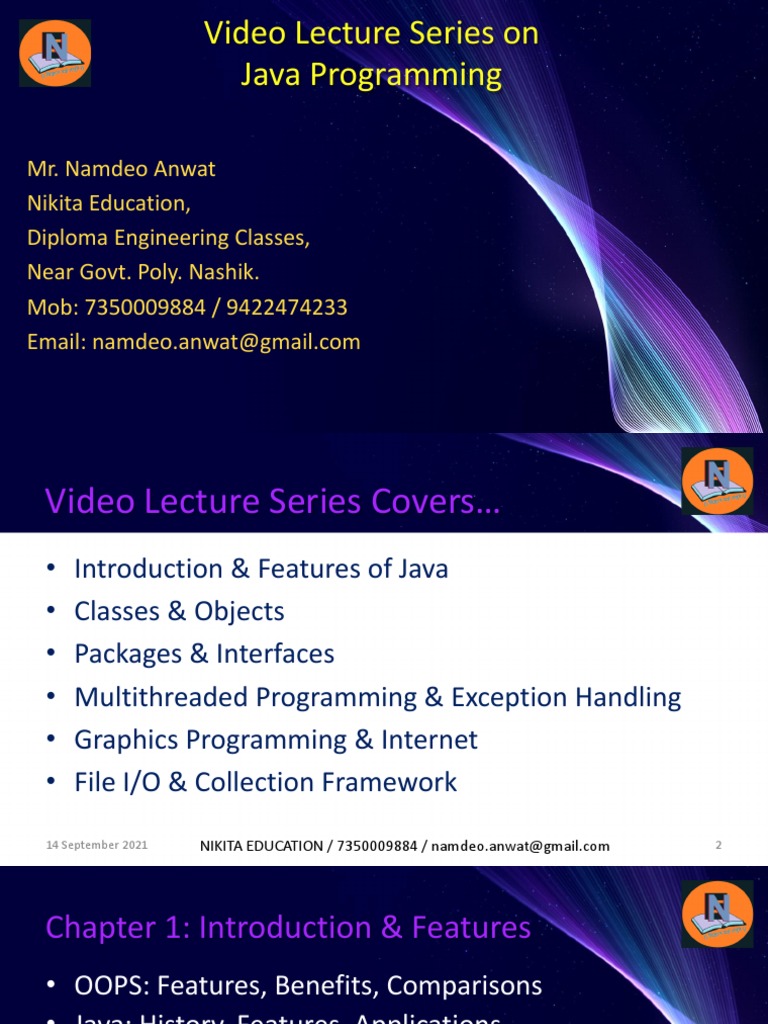 Ch 01 Pdf Object Computer Science Object Oriented Programming