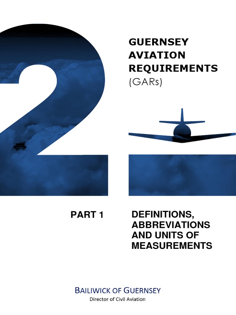 (Gars) : Guernsey Aviation Requirements | PDF | Air Traffic Control ...