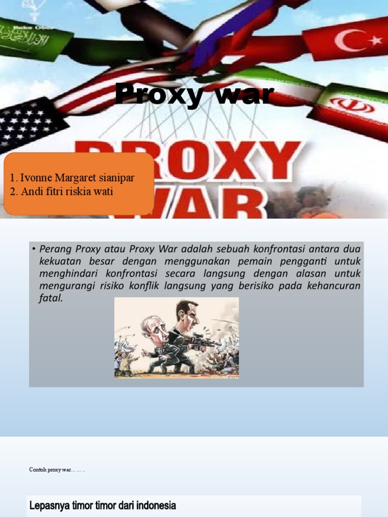 Proxy War | PDF | Politik