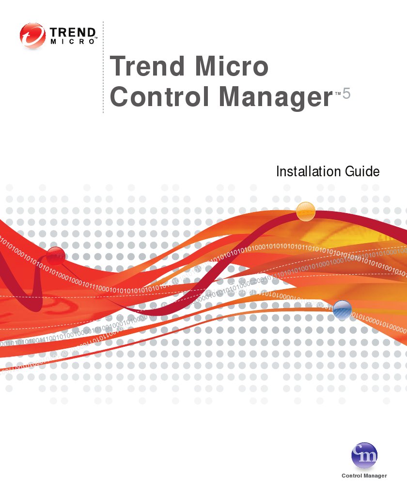 Trend Micro Control Manager: Installation Guide | PDF | Computer ...