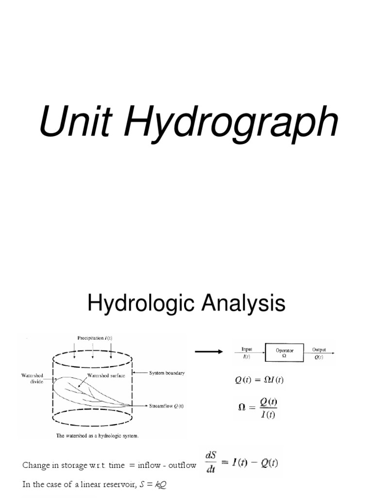 Hydrograph 2 | PDF | Environmental Technology | Hydrology