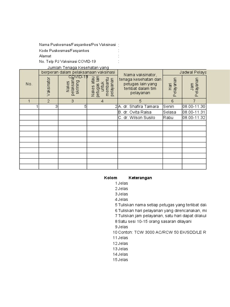 Format Microplanning | PDF