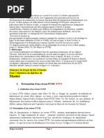 Memoire FTTH | PDF | Fibre optique | Réseau électrique