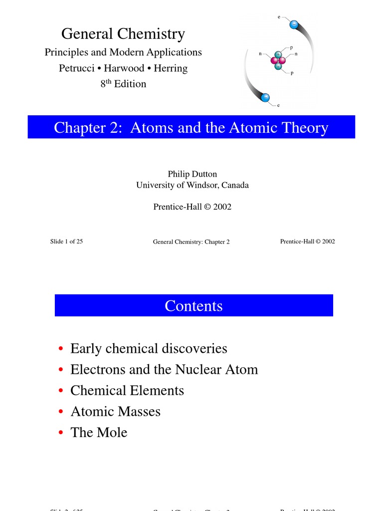 Atoms and Atomic Theory Overview | PDF | Mole (Unit) | Atomic Nucleus