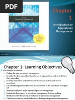 Stevenson 14e Chap001 | PDF | Operations Management | Supply Chain