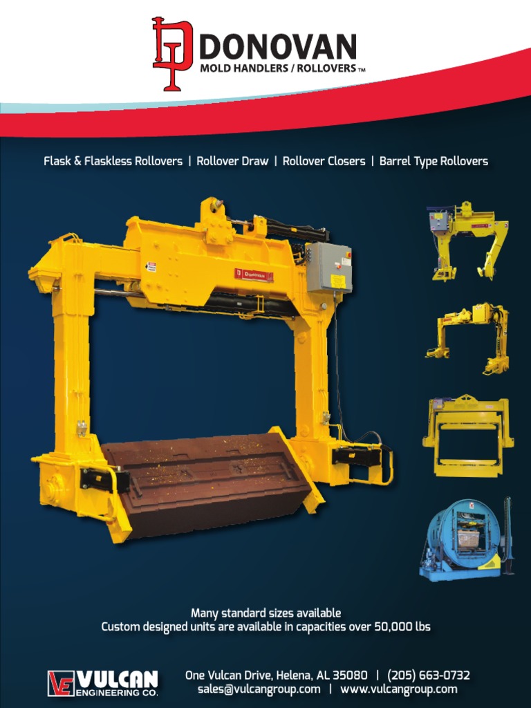 ENG Donovan Brochure DIBv4201510 | PDF | Crane (Machine) | Manufactured Goods