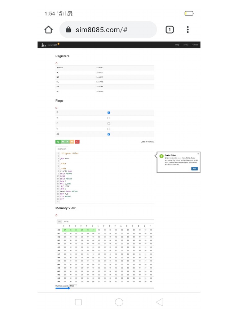 16 Bit Addition | PDF