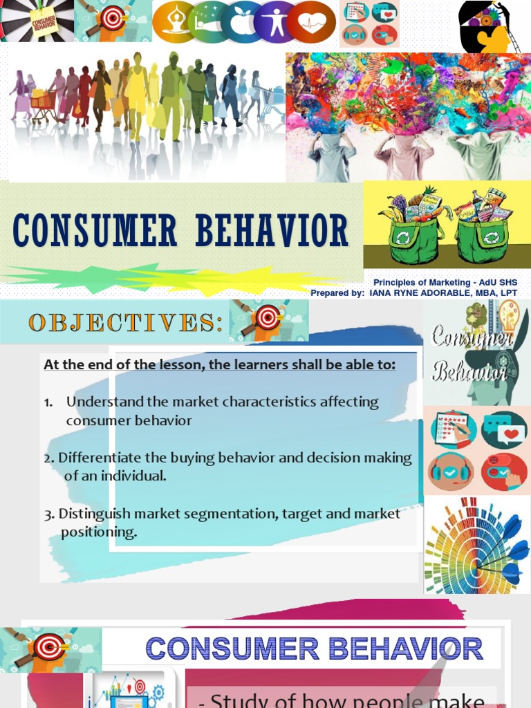 Understanding Consumer Behavior Principles | PDF | Consumer Behaviour ...