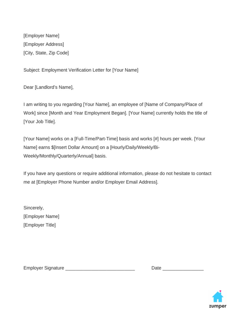 Proof of Income Letter | PDF