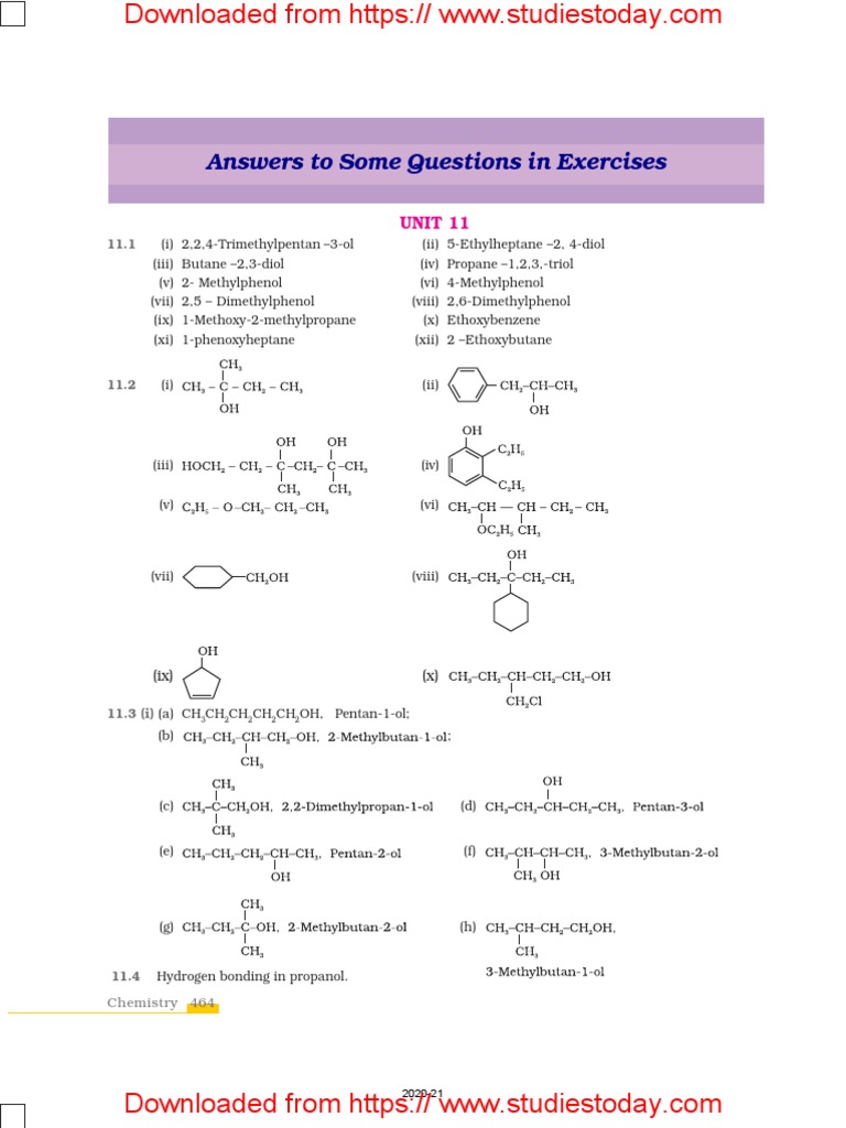 NCERT Class 12 Chemistry Answers and Solutions | PDF | Polymers ...