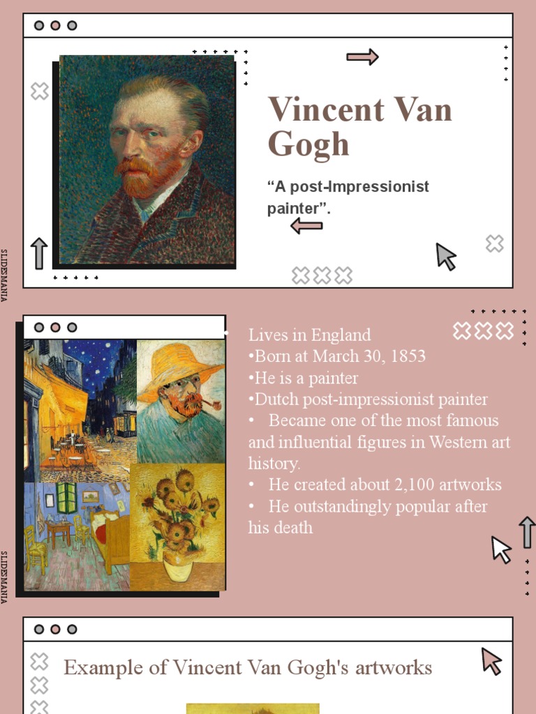 Vincent Van Gogh: "A Post-Impressionist Painter" | PDF