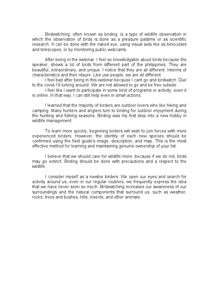 Reflection Paper About A Seminar | PDF