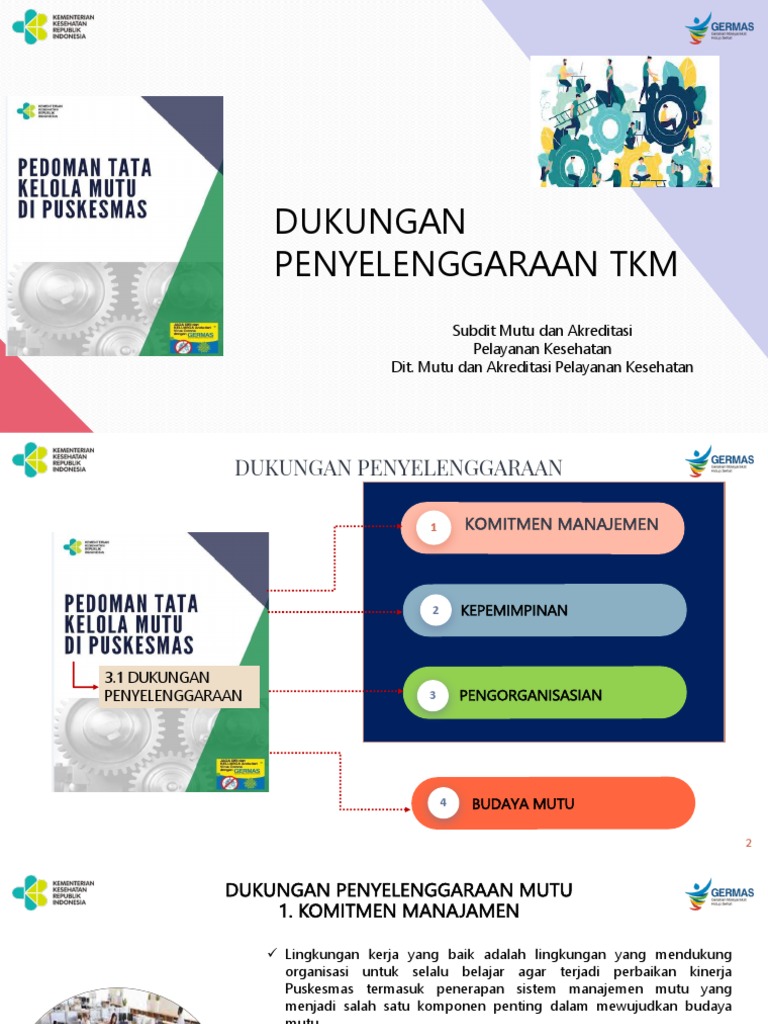 Dukungan Penyelenggaraan TKM | PDF | Bisnis