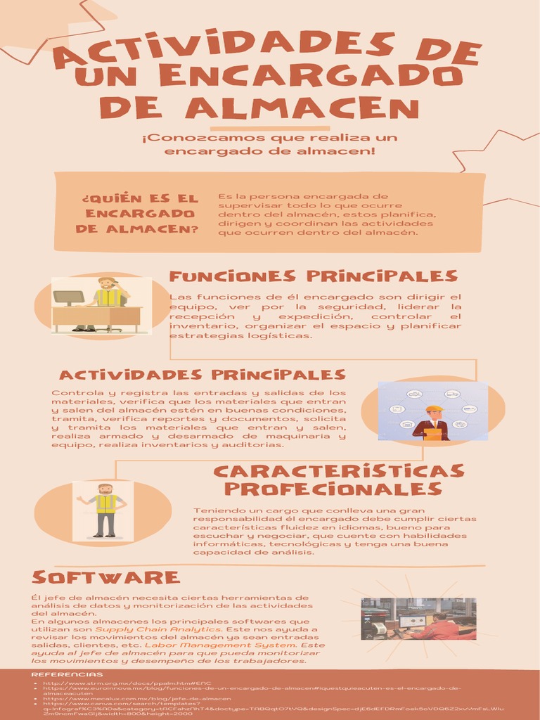Encargado de almacén: funciones y características | PDF | Almacén ...