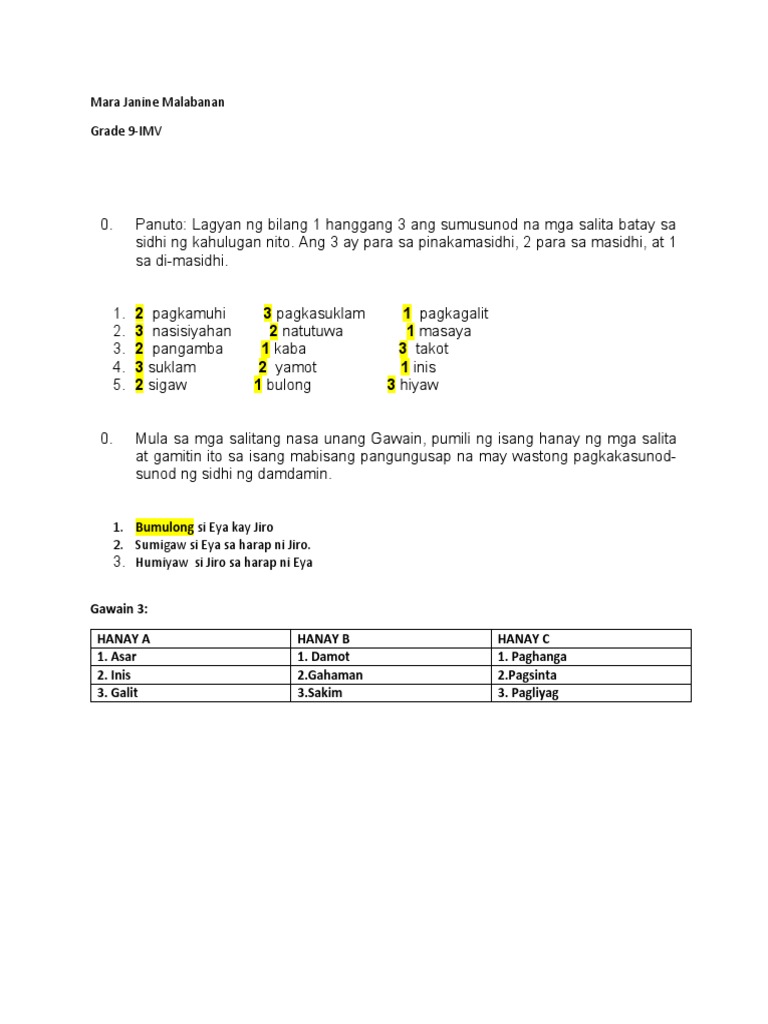 Mara Janine Malabanan-Imv-Week 8 | PDF