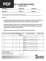 Bright Futures Volunteer Hours Log | PDF | Career & Growth