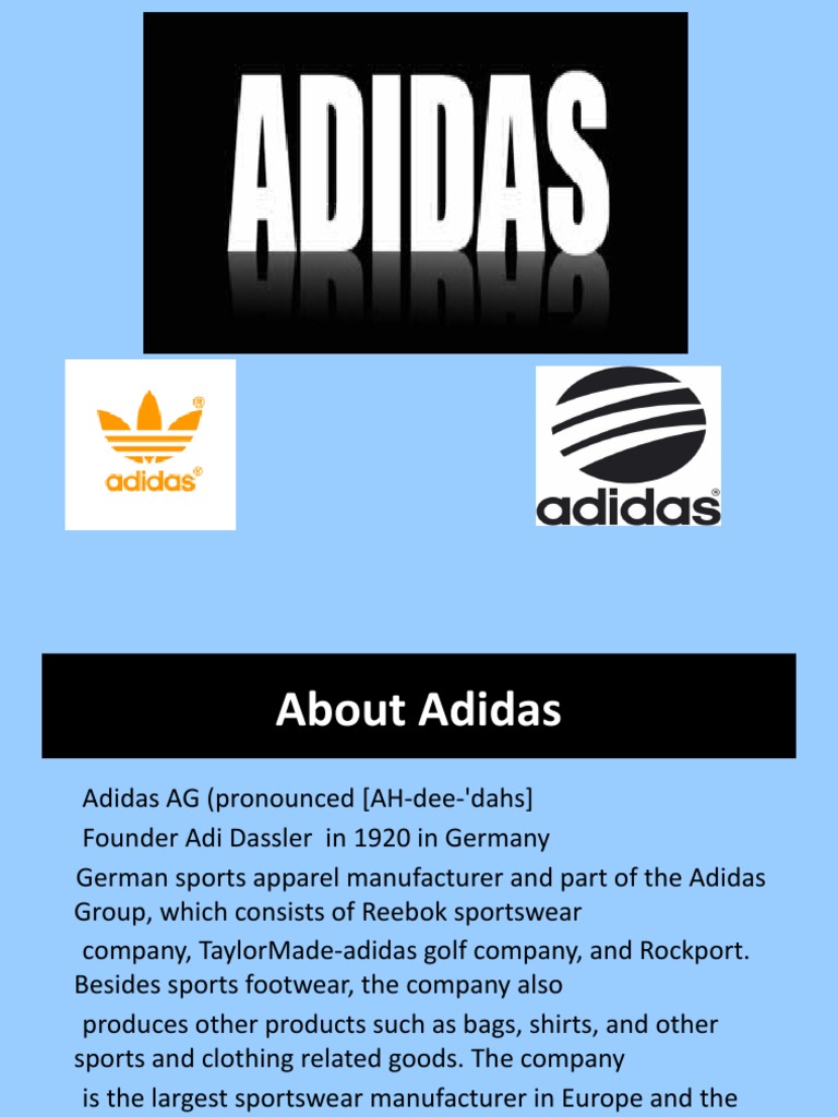 On Adidas | PDF | Adidas | Consumer Goods
