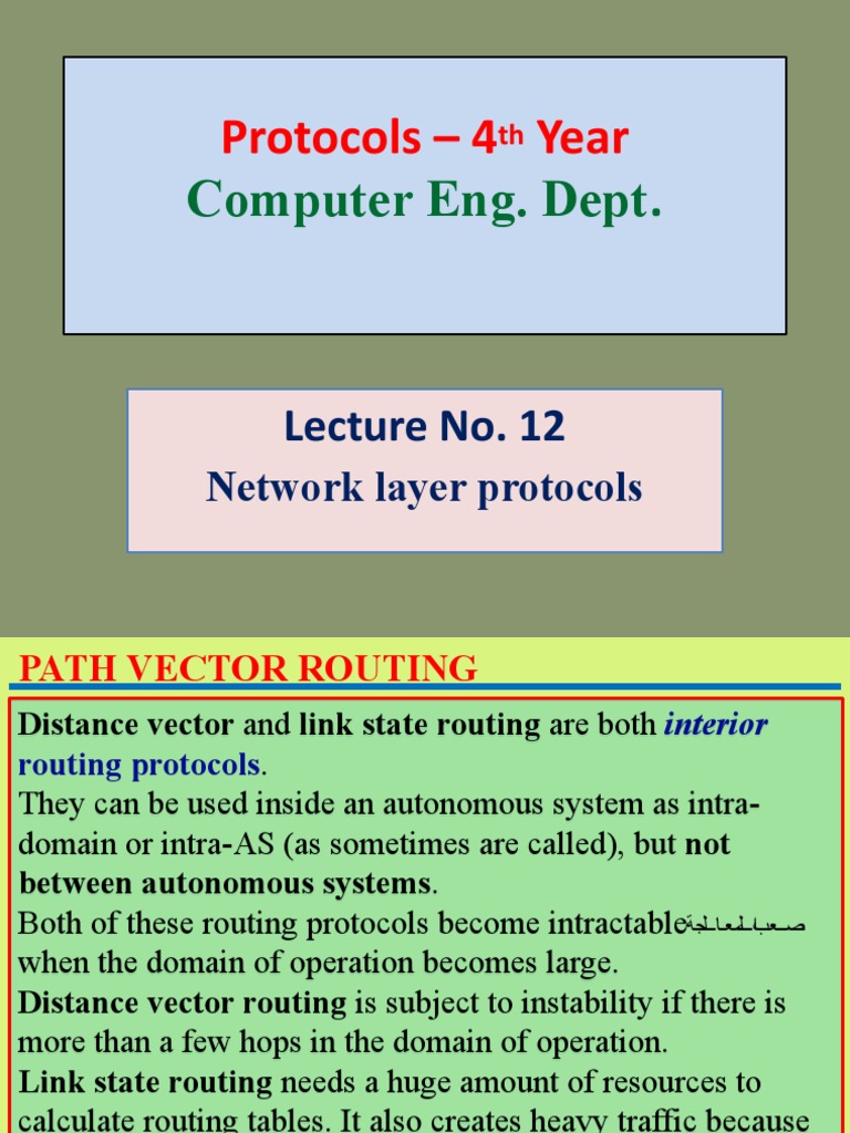 Overview of Path Vector Routing | PDF | Routing | Router (Computing)