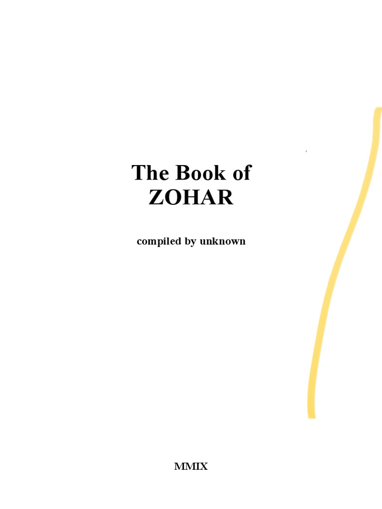 The Book of Zohar (PDFDrive) | PDF | Names Of God In Judaism | Zohar