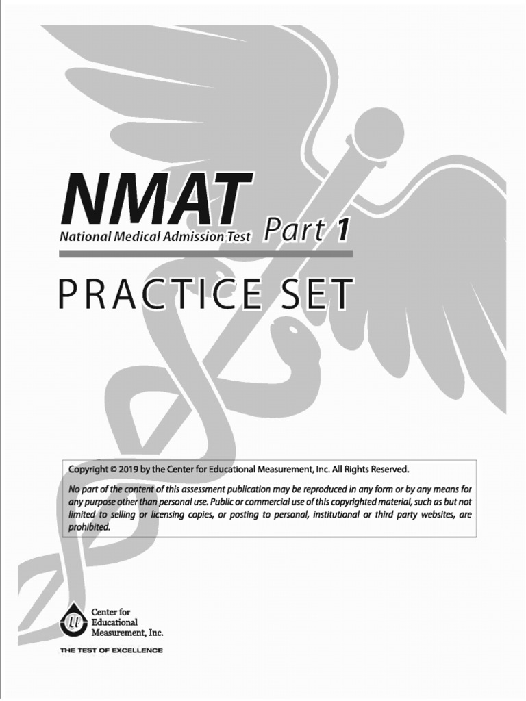 CEM - NMAT - Sample - Test - New Version PDF | PDF
