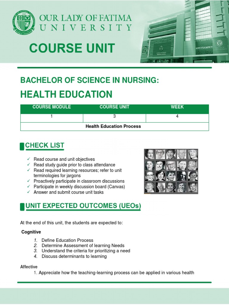 CU 4 - Health Education Process | PDF | Learning Styles | Learning