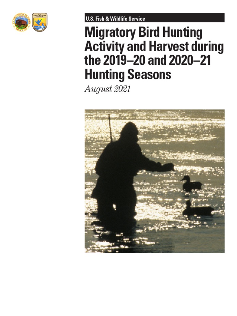 FWS Migratory Bird Harvest Report | PDF | Hunting | Waterfowl