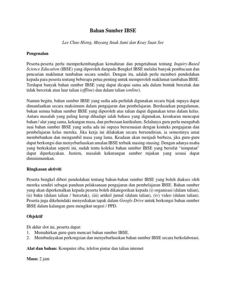 Slot 18 Bahan Sumber IBSE | PDF | Seni | Komputer