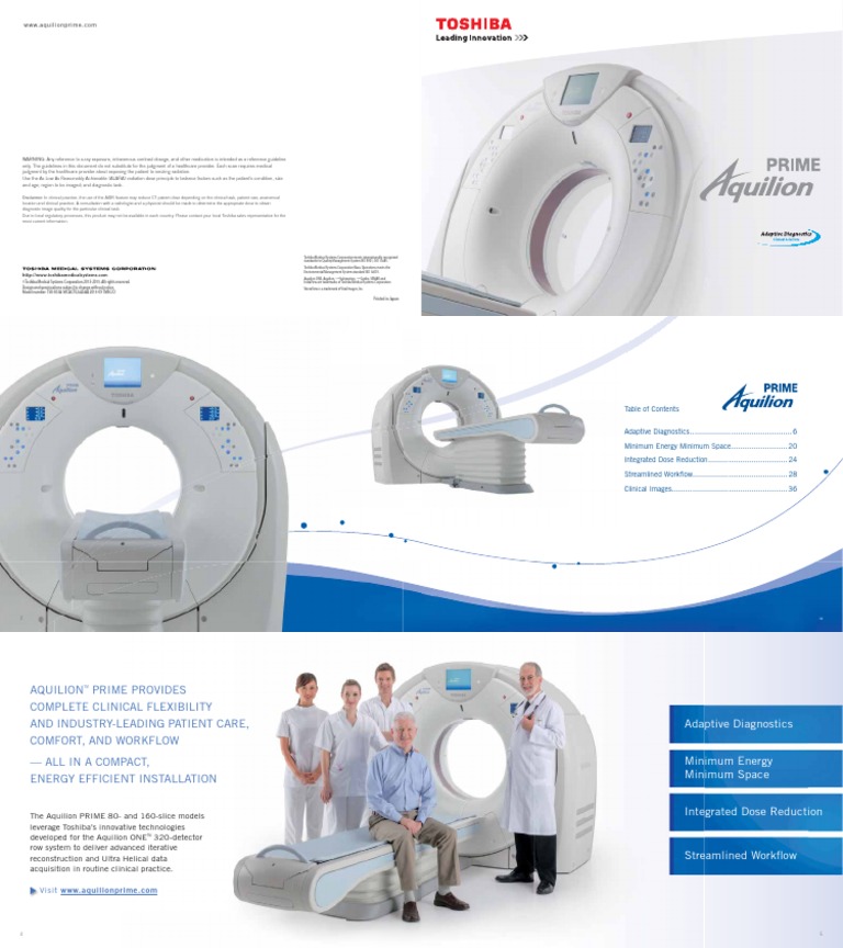 Aquilion PRIME | PDF | Ct Scan | Medical Imaging
