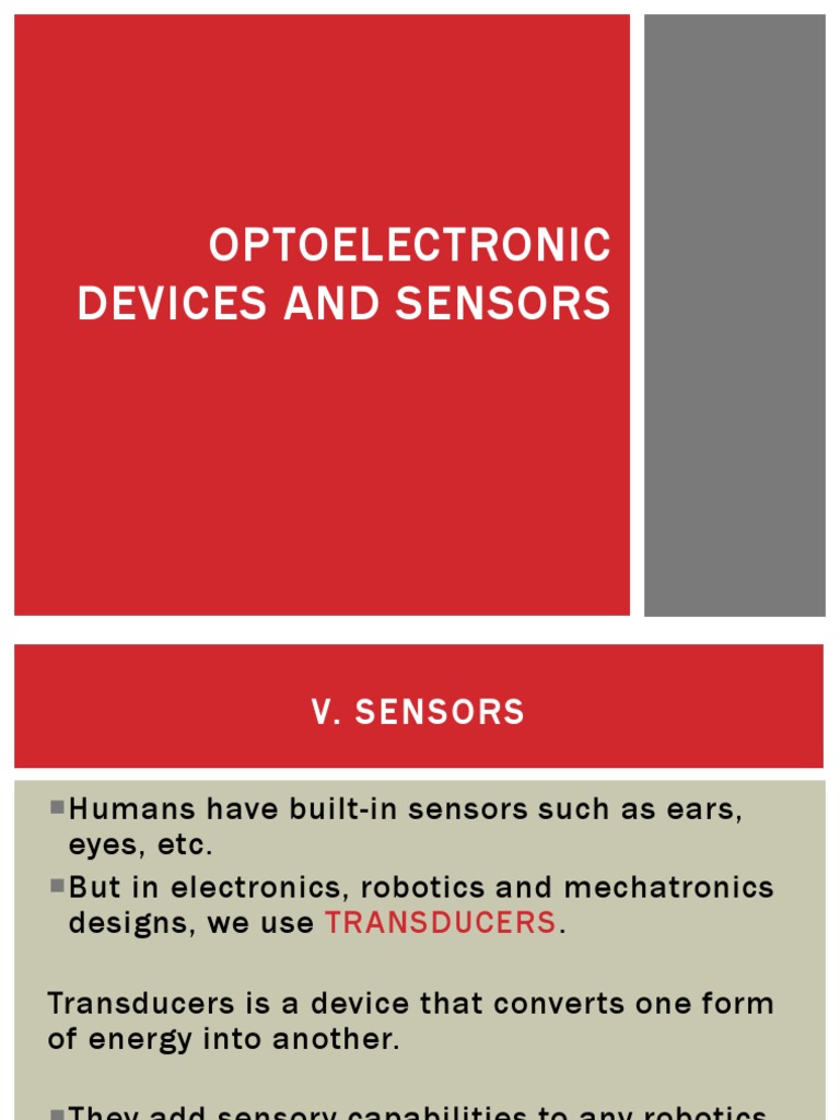 Electronics 3 Topic 3 Sensors | PDF | Electrical Resistance And ...