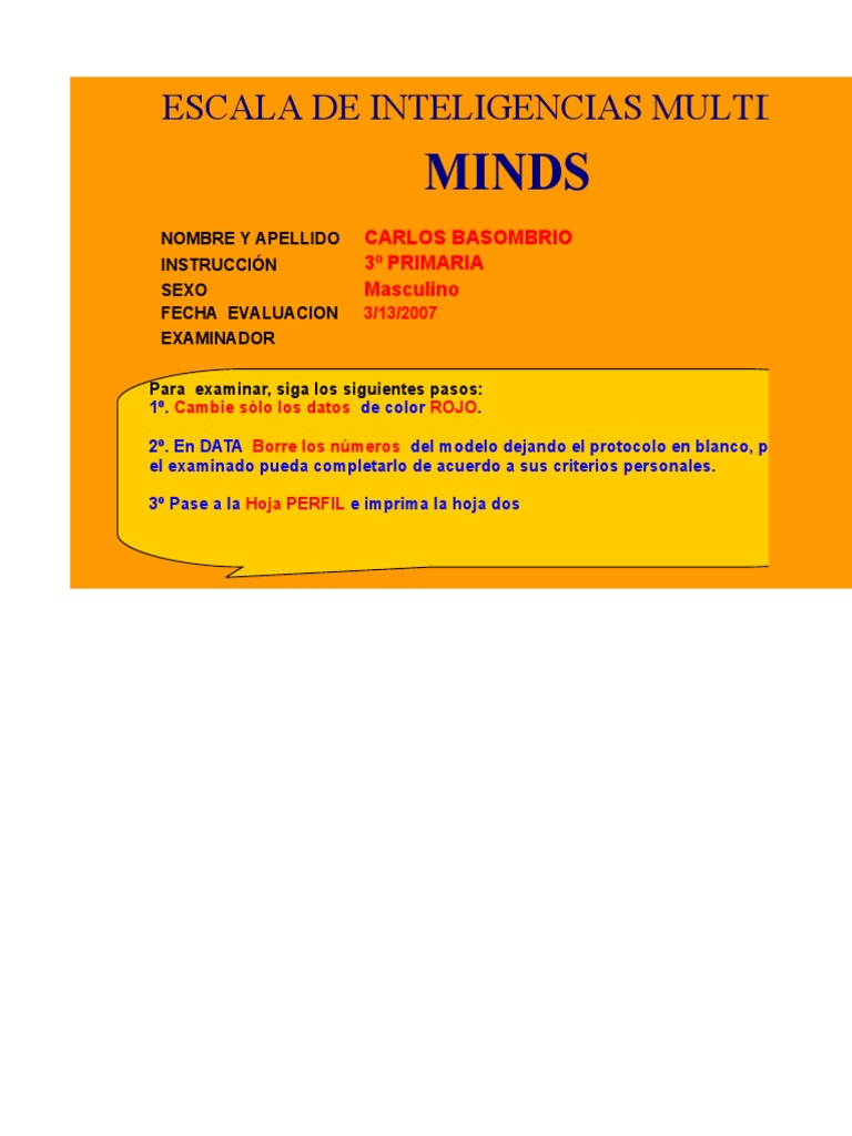 Escala Minds | PDF