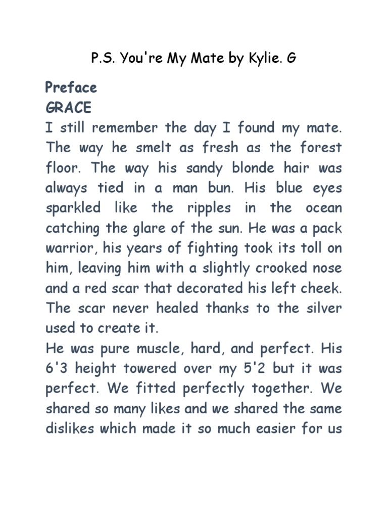 P.S. Youre My Mate by Kylie. G | PDF | Pack (Canine)