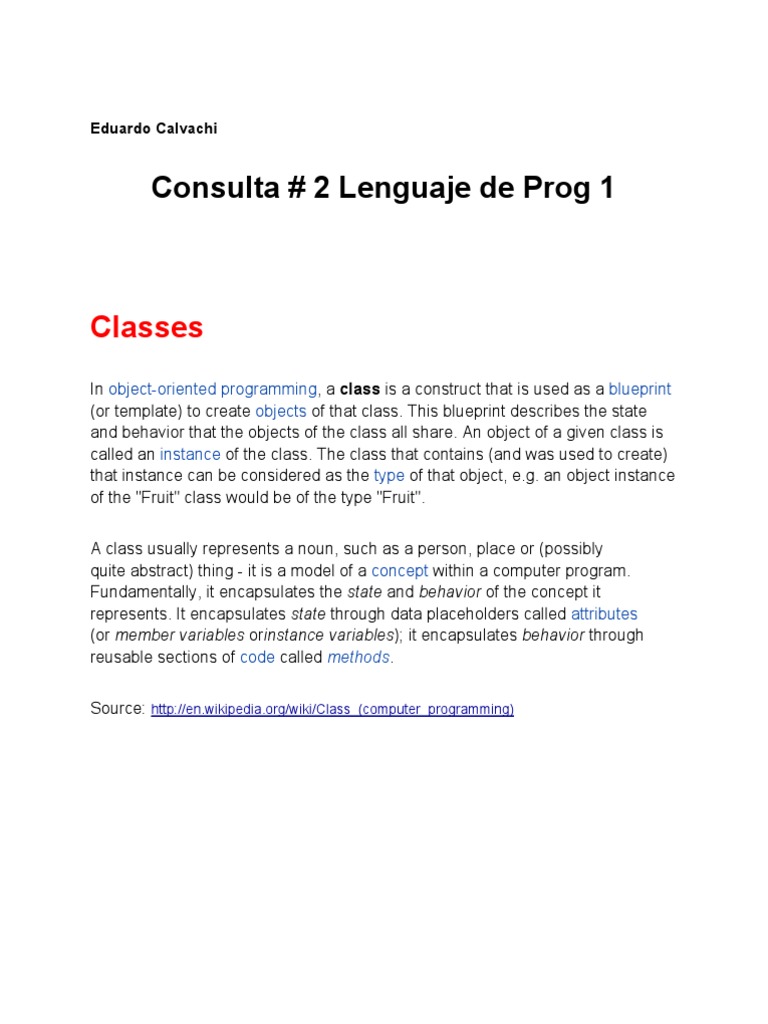 Understanding Classes and Variables in C# | PDF | Parameter (Computer ...