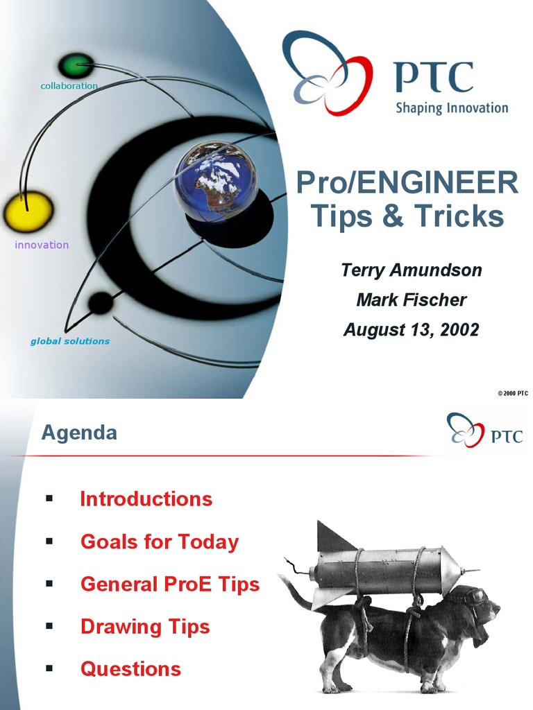 Pro/Engineer Tips & Tricks | PDF | Ellipse | Computing And Information ...