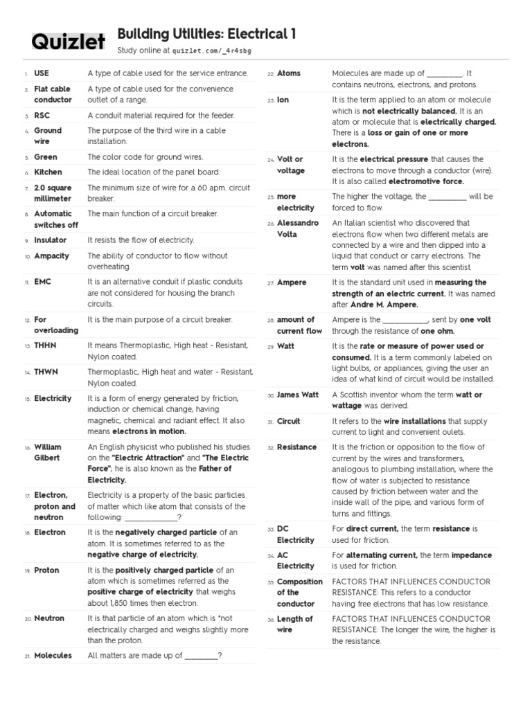 AC vs. DC Electricity Overview | PDF | Series And Parallel Circuits ...