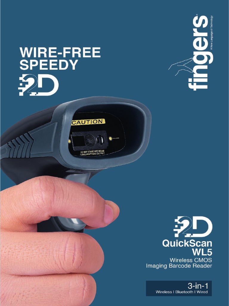 Fingers 2d Quickscan Wl5 | PDF