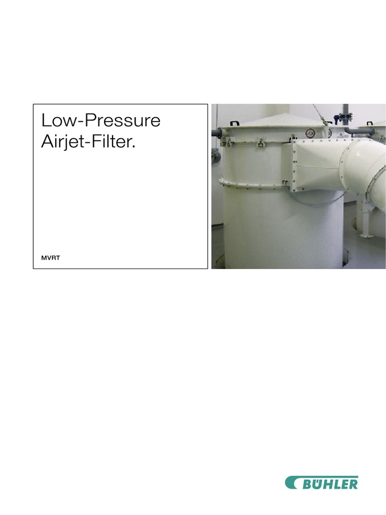 Efficient dust separation with Low-Pressure Airjet-Filter MVRT | PDF ...