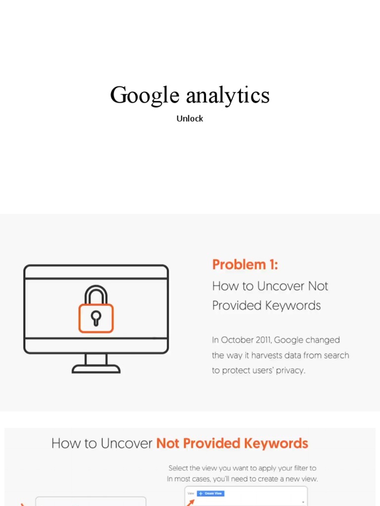 Google Analytics | PDF