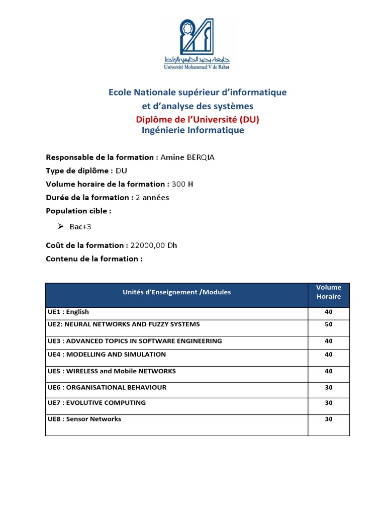 Ingénierie Informatique | PDF