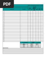 Formato Planilla Llegadas Tarde | PDF