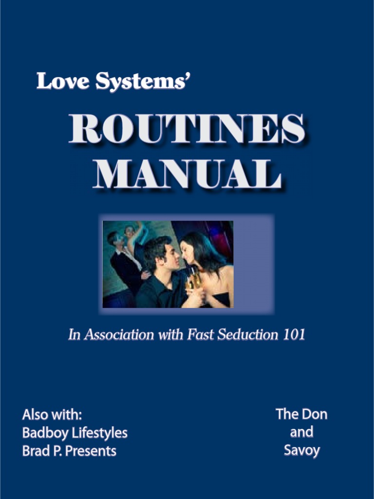 Love Systems - Routines Manual | PDF | Emotions | Conversation