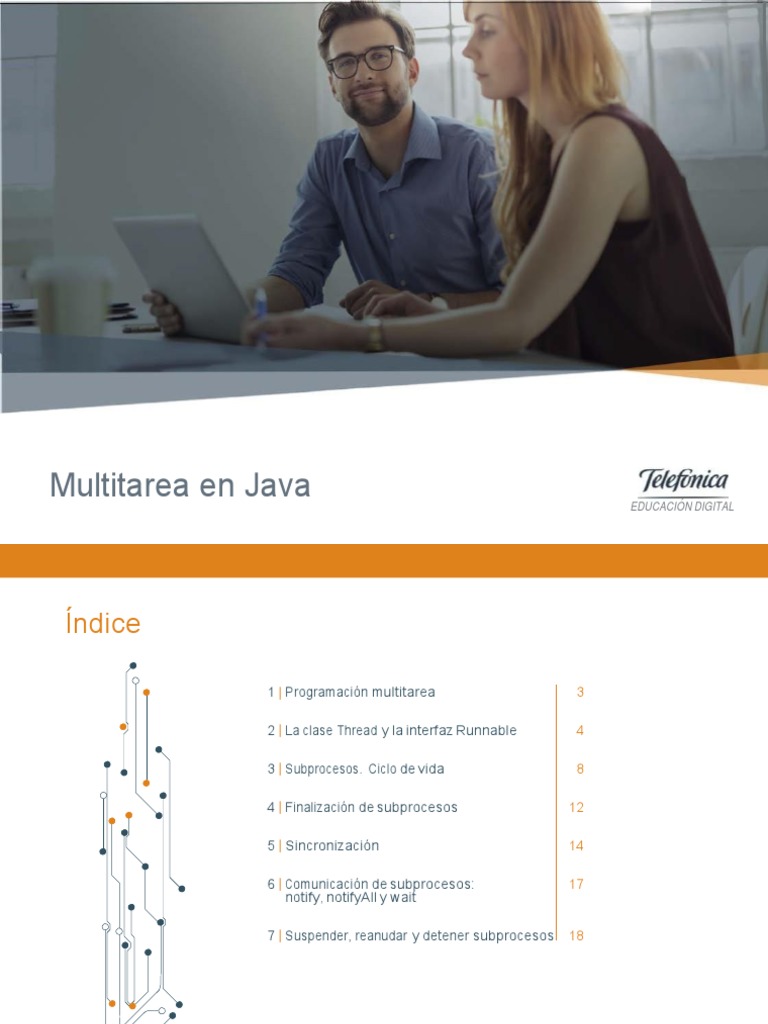 Multitarea en Java | PDF | Hilo (Computación) | Java (lenguaje de programación)
