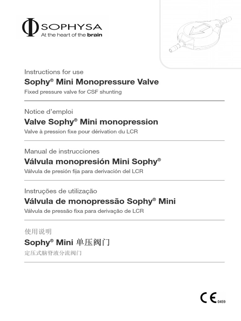Sophy Mini Monopressure Valve: Instructions For Use | Download Free PDF ...