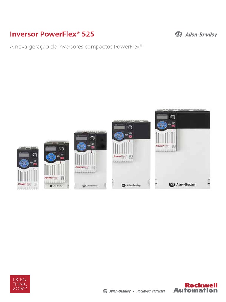 Inversor PowerFlex 525. A Nova Geração de Inversores Compactos ...