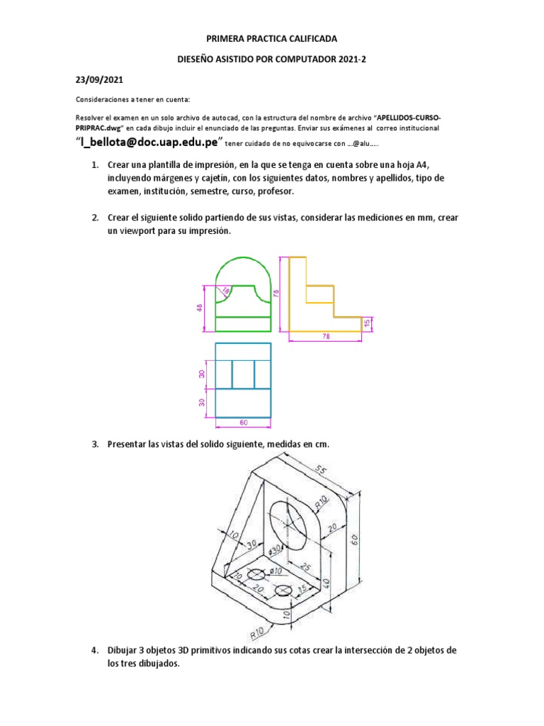 Autocad Practica | PDF