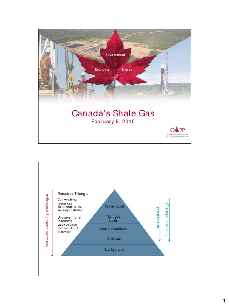 Canadian Shale Gas Overview | PDF | Shale Gas | Natural Gas